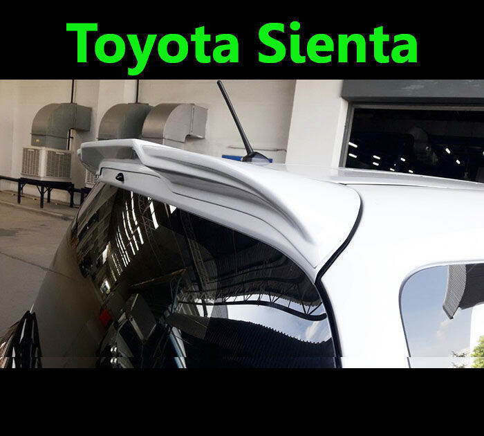 (ส่งฟรี) สปอยเลอร์ Spoiler Toyota Sienta 2016 2017 2018 2019 2020 ...