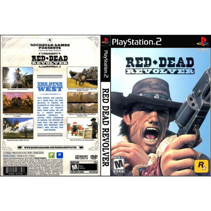 แผ่นเกมส์ PS2 Red Dead Revolver คุณภาพ ส่งไว | Lazada.co.th