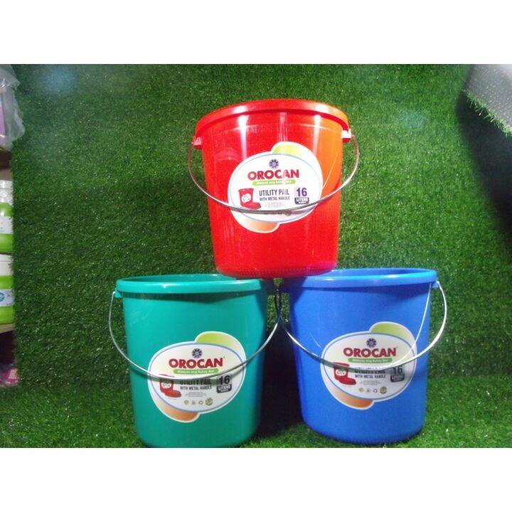 16 Liters Orocan Pail with handle or timba | Lazada PH