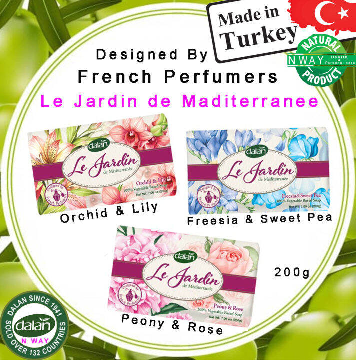 Dalan Le Jardin Soap 200g Lazada