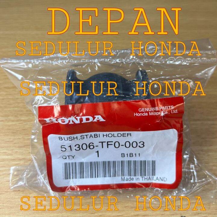 KARET STABIL ROTI BELAH DEPAN BUSH BESI STABILIZER SOBEK JAZZ GE8 TYPE ...