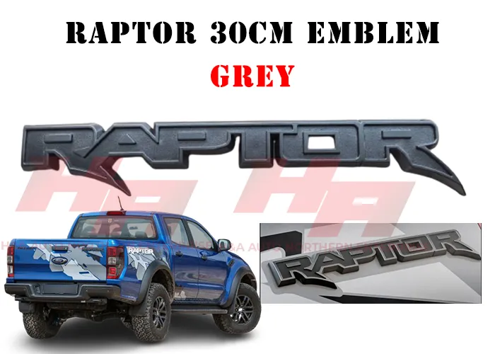 Ford Ranger Raptor Emblem ( Grey ) | Lazada