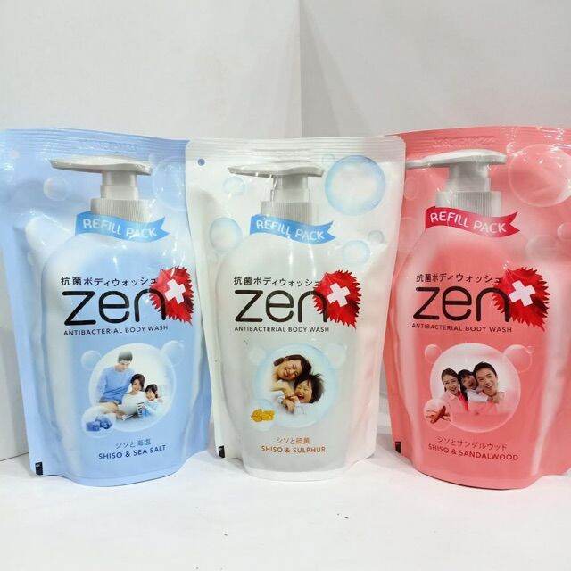 zen sabun mandi refill 450ml | Lazada Indonesia
