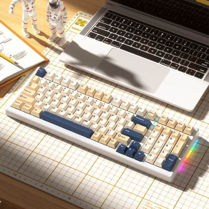 Xinmeng X98 Wireless Mechanical Keyboard RGB Side Light Aluminum Kits ...