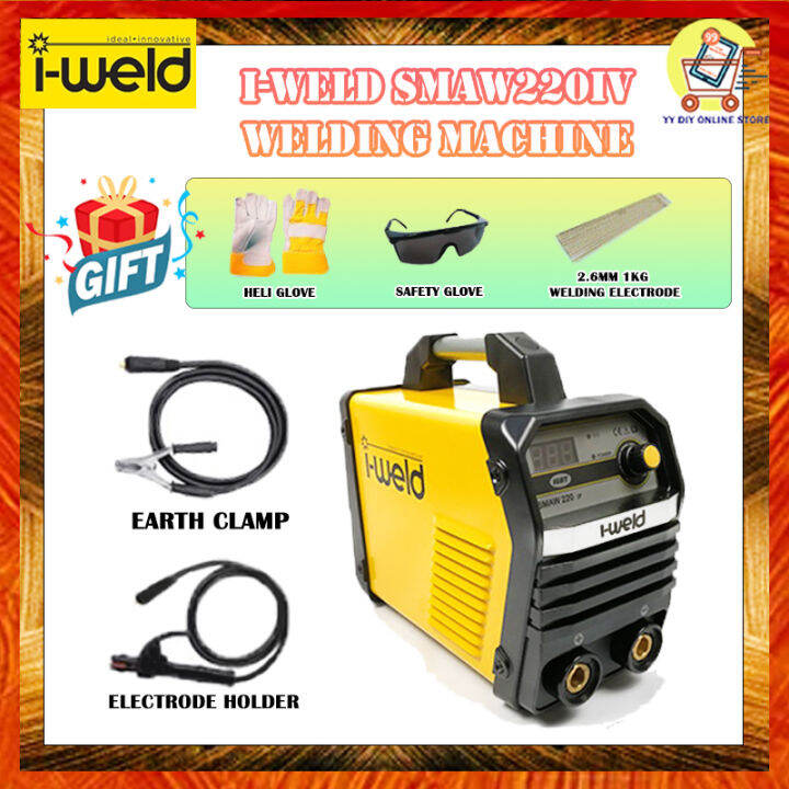 I-WELD SMAW 220IV Welding Machine I-weld mesin welding SMAW 220IV mesin ...