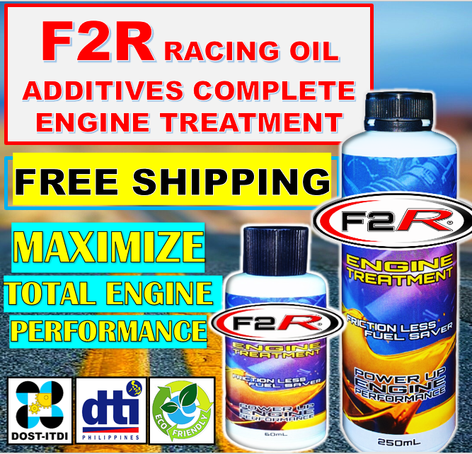 F2R Racing Oil Additives Complete Engine Treatment - Authorized Outlet ...