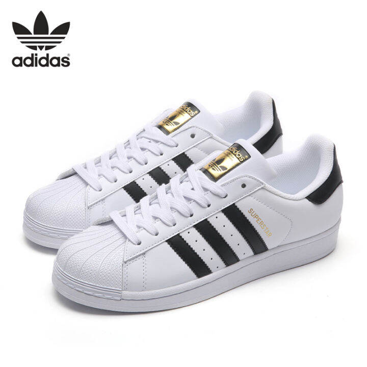 Adidas Clover Superstar Classic Shoes Shell head Shoes Gold Clover Men ...