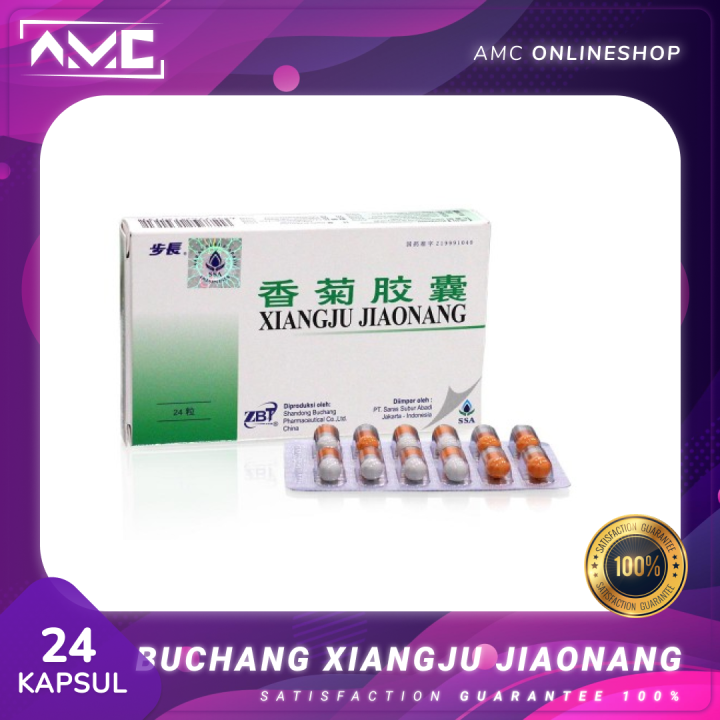 COD - 24s Buchang xiangju jiaonang obat sinusitis, pilek, dan demam | Lazada Indonesia