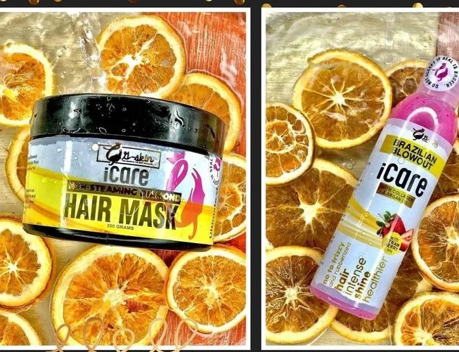 ICARE BRAZILLIAN BLOW OUT 100ml and ICARE NON-STEAMING DIAMOND HAIR ...