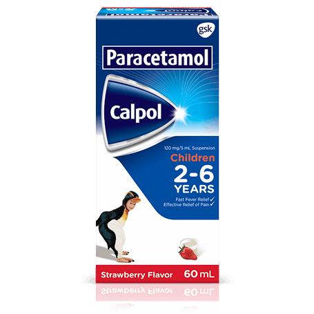 Paracetamol (Calpol) for 2-6 Years Old 60 mL | Lazada PH