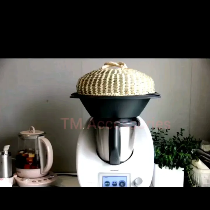 Thermomix Varoma Hand-woven Natural Straw Lid Cover Steam Cover ...