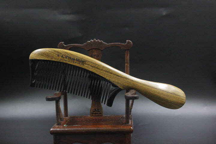 Hua Mulan OXGSW 19A Ox Horn and Sandalwood Comb | Lazada PH