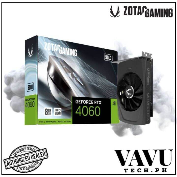 Zotac Gaming Geforce RTX 4060 Solo 8GB GDDR6 Video Graphics Card | Lazada PH