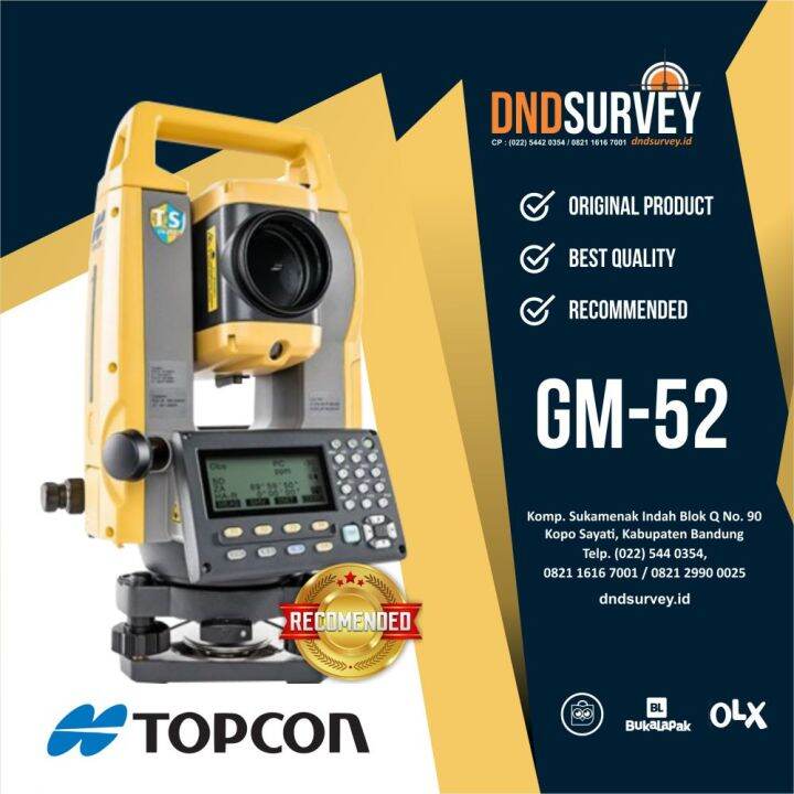 Total Station Topcon GM52 Original | Lazada Indonesia