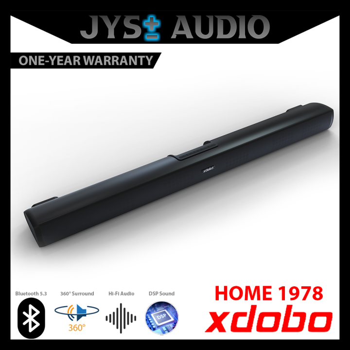 XDOBO Home 1978 Soundbar Bluetooth Speaker Hi-Fi Audio 9D Surround ...