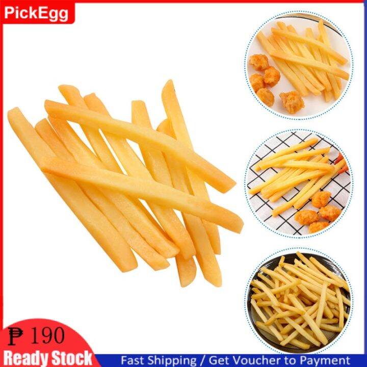 PickEgg Pretend Fake French Fries Decoration Display Artificial ...