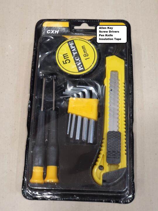 Home Tools/Mini Tool Set/Basic Tool Set | Lazada