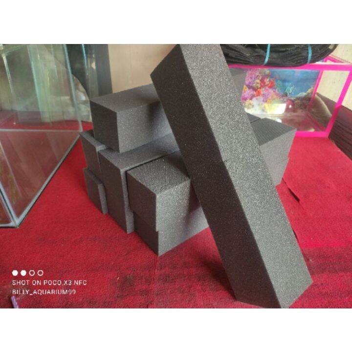 BUSA SPONGE SPONS FILTER BALOK AQUARIUM KOLAM 50 CM busa balok untuk ...