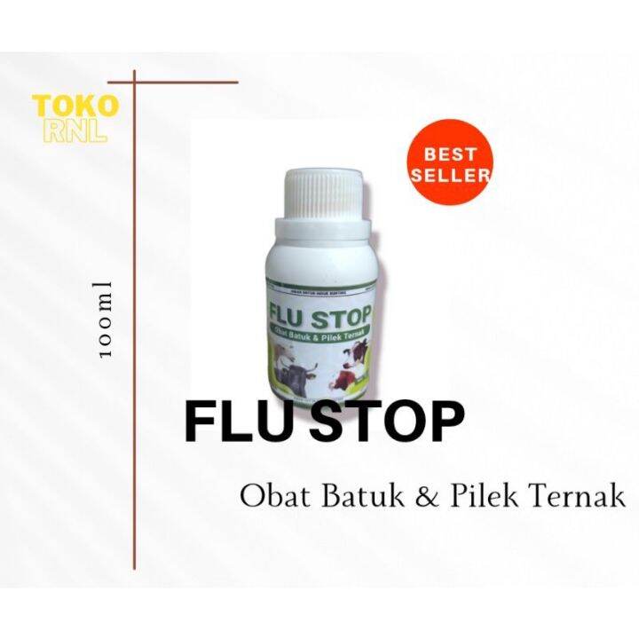 Flu Stop Obat Batuk dan Pilek Ternak (Kambing/Sapi), Obat Flu ternak ...