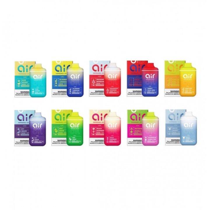 Air Disposable Device 6000 Puffs Disposable Pod Vape (LEGIT) | Lazada PH