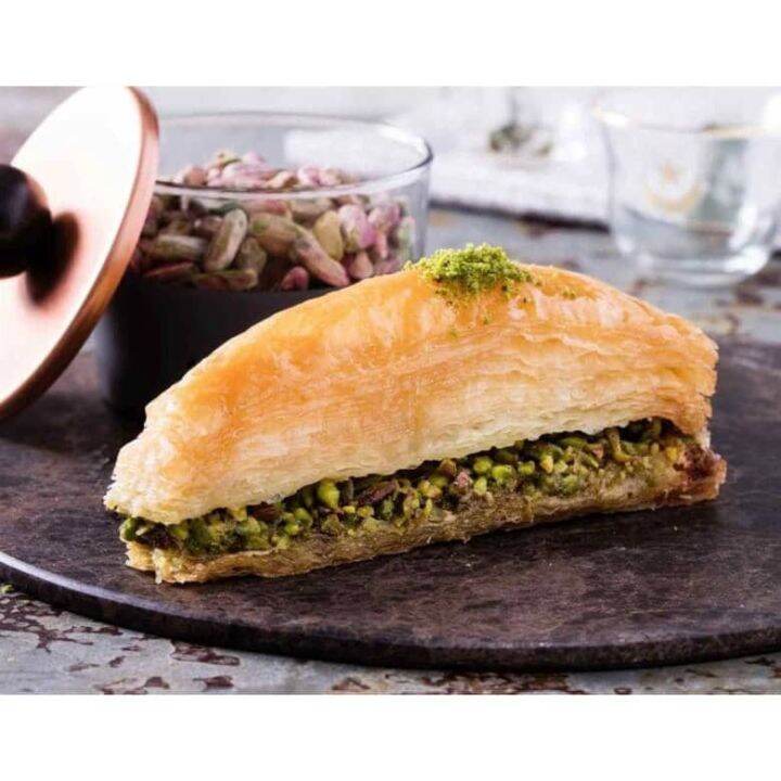 Damas Sweets Turkish Baklava Slices With Pistachio Nuts | Lazada