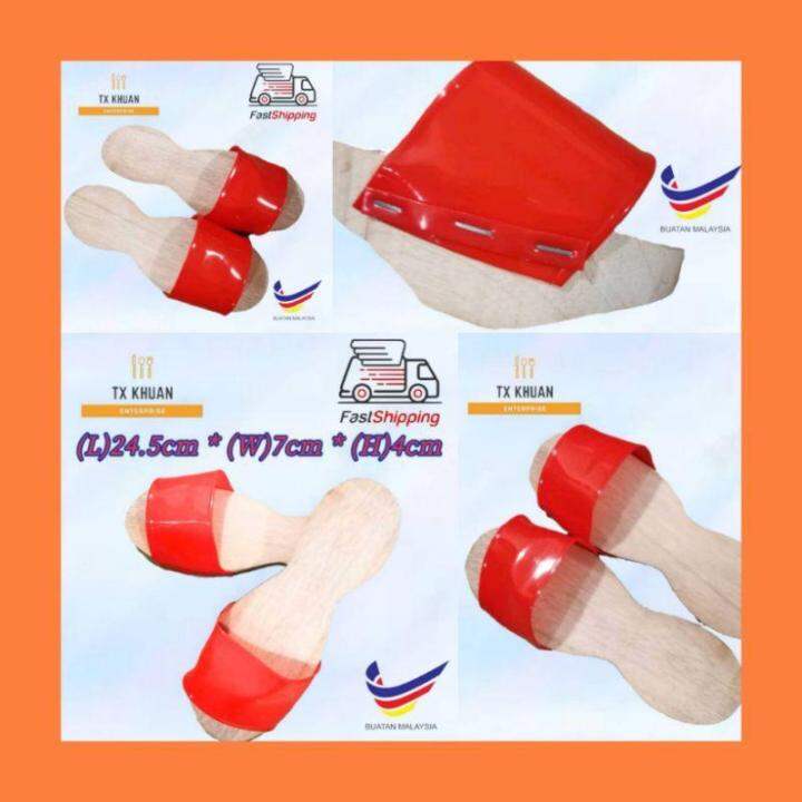 TRADISIONAL DURIAN WOOD WOODEN CLOGS SHOES STYLES MADE IN MALAYSIA ...