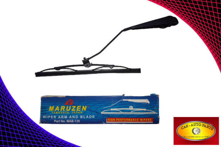 Wiper Arm and Wiper Blade set of 2 10 inch Maruzen | Lazada PH