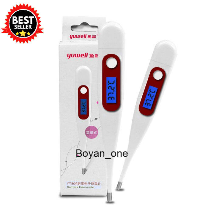 New - Termometer Digital Elektronik Ujung Keras Demam Termometer Suhu ...