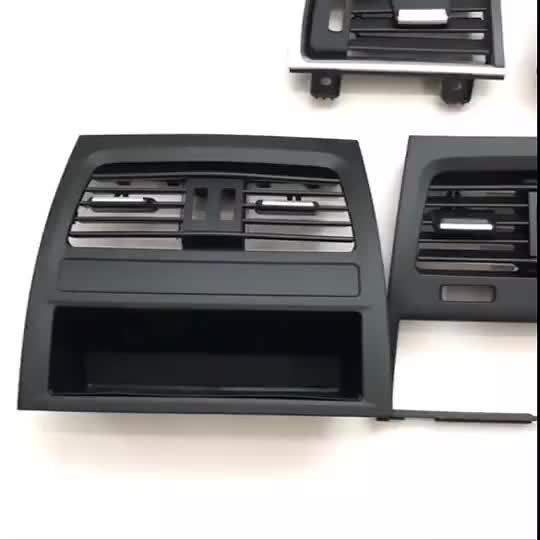 Front Console Chrome Central Air Conditioner AC Vent Grill For BMW 5 ...