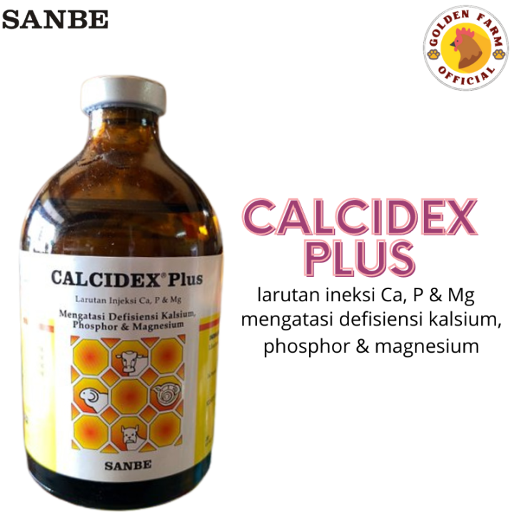 calcidex plus 100 ml, calcium sanbe, untuk kekurangan kalsium pada ...