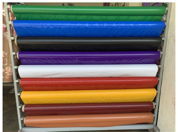 PLASTIK ALAS MEJA WARNA/PVC WARNA PLAIN/LAPIK MEJA/KANOPI 54"(METER ...