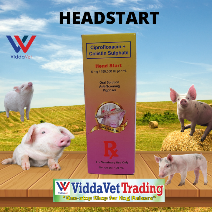 120ml HEADSTART pig doser oral suspension solution for born piglets ...