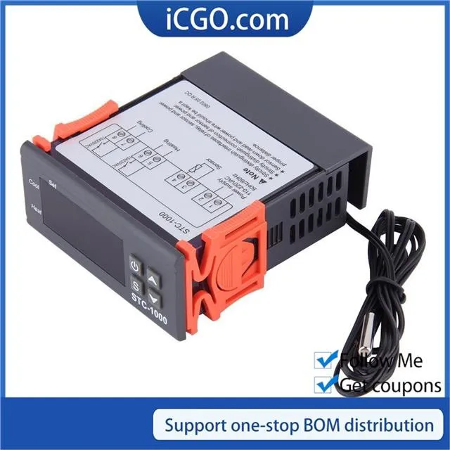 Quality Universal Digital STC-1000 Temperature Controller Thermostat with Probe -50~99C 220 V ...