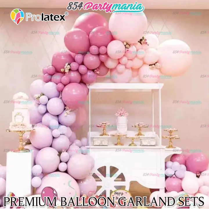 [PREMIUM QUALITY] balloon garland 18th debut theme balloon garland set ...