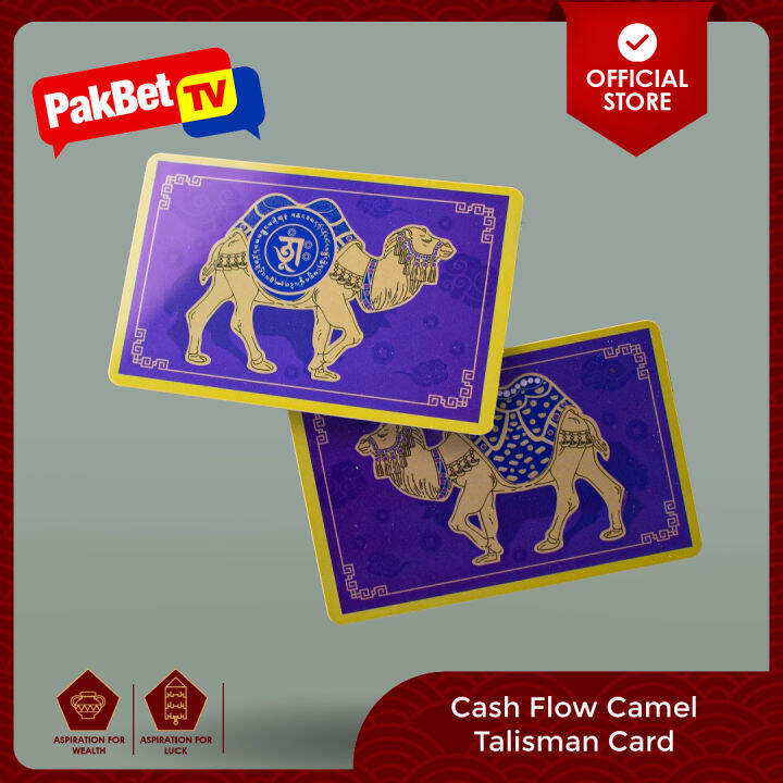 2024 Cash Flow Camel Talisman Card | Feng Shui by PakBet TV | Lazada PH