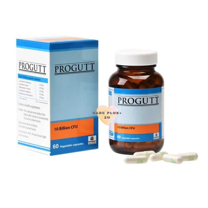Progutt Capsules (60's) 10 Billion CFU Probiotics | Gut Health | Lazada