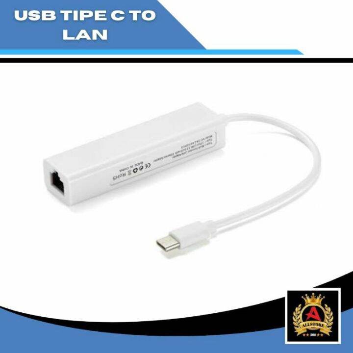 Converter USB tipe C to LAN 9700 / USB LAN TYPE C .NE60 | Lazada Indonesia