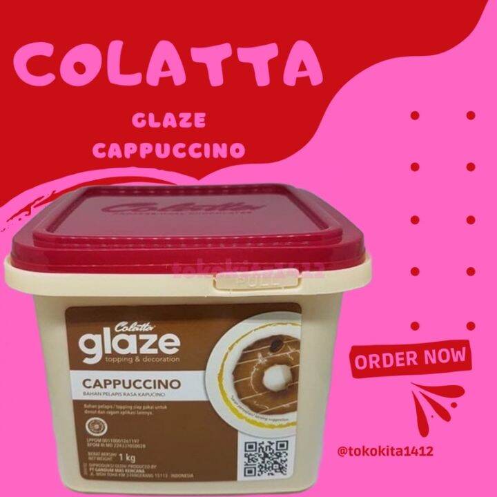 COLATTA Glaze Cappuccino 1 kg Dip Topping Selai Capucino | Lazada Indonesia
