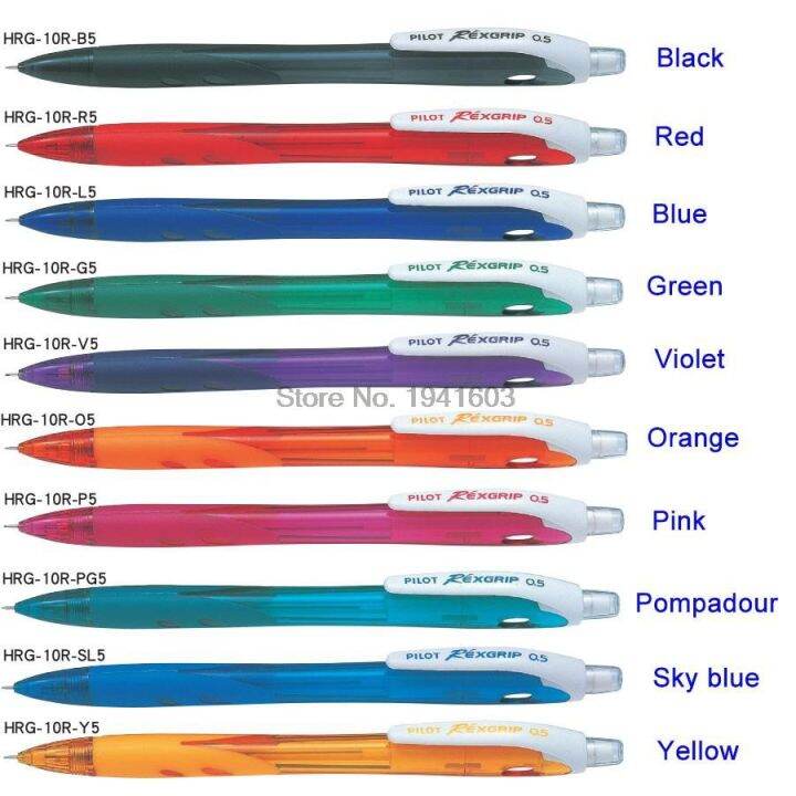 Pensil Mekanik Pilot Rexgrip 0.5 HRG-10R | Lazada Indonesia