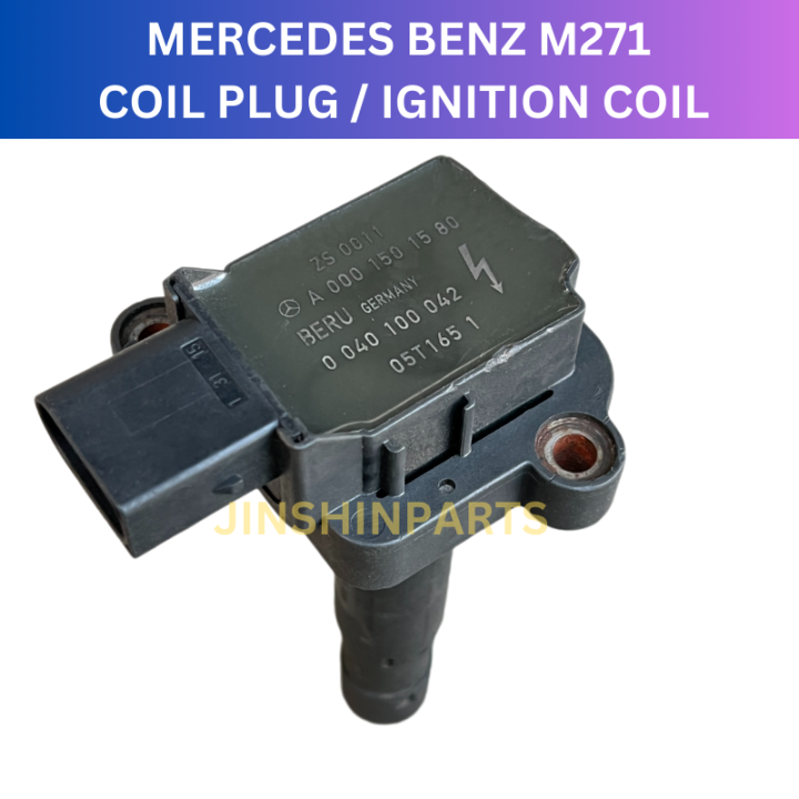 MERCEDES M271 IGNITION COIL Fit W203 W204 W211 W212 W207 W117 - COIL PLUG MERCEDES M271 ...