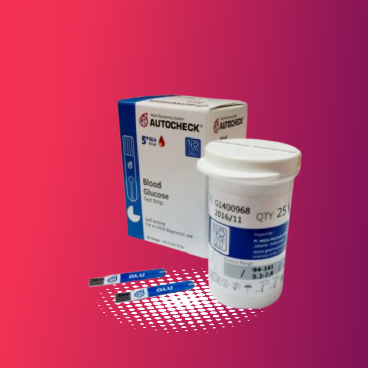 AutoCheck Strip Alat Cek Gula Darah | Lazada Indonesia
