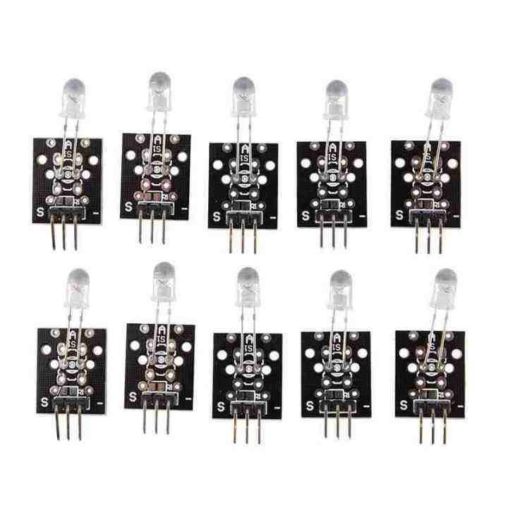 10Pcs KY-005 38KHz Infrared IR Transmitter Sensor Module For Arduino ...