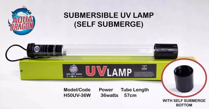 Aqua Dragon Submersible UV Lamp Algae and Fungus Killer | Lazada PH