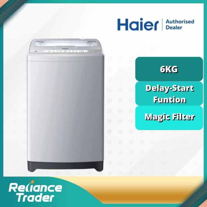 HAIER 6KG TOP LOAD SERIES WASHING MACHINE HWM60-M1201 - MESIN BASUH | Lazada