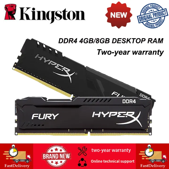 HyperX FURY 4GB 8GB DDR4 2400Mhz 2666Mhz desktop RAM memory desktop ...