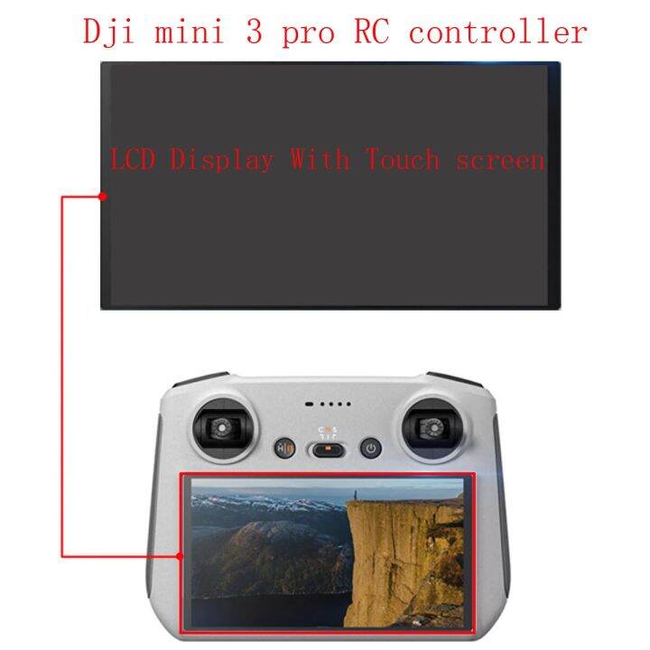 New Original LCD Display Touch Screen For DJI RC Controller Dji Mini 3 ...