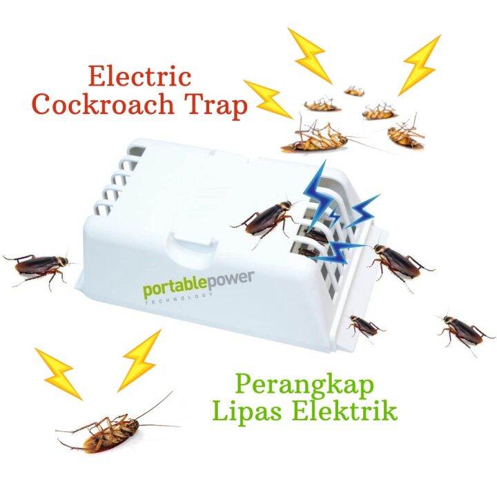 Pest Control - Electric Cockroach Trap 100% Effective Anti Cockroach ...