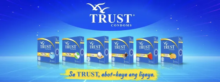 TRUST CONDOM ALL VARIANTS AND SCENTS AVAILABLE 3PCS PER PACK | Lazada PH