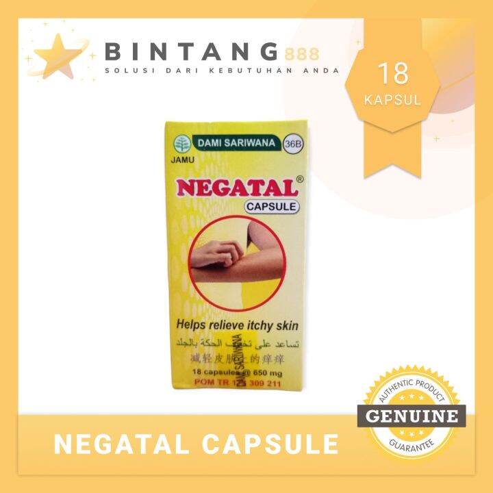 Negatal Kapsul - Obat Gatal | Lazada Indonesia