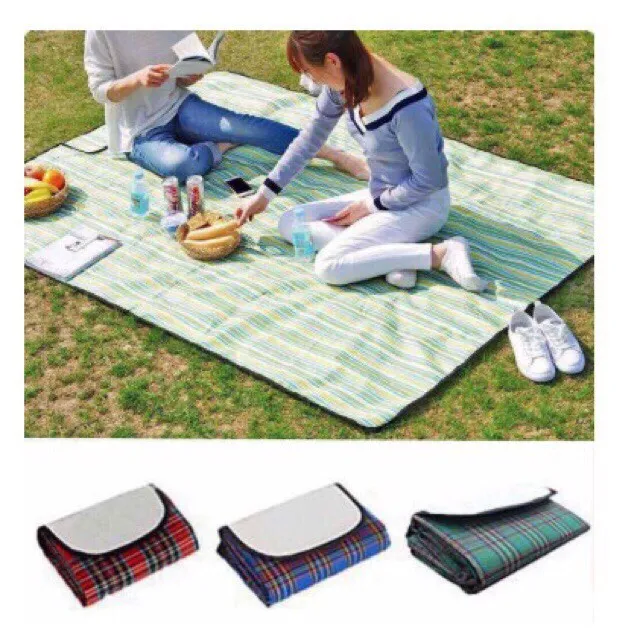 TI666 Waterproof Picnic Rug Travel Outdoor Easy Carry Camping Beach Mat ...